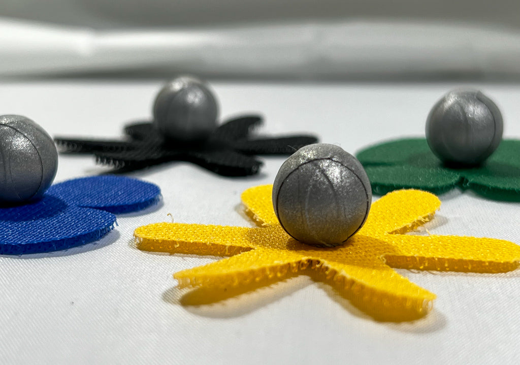 14mm Hard Markers with Velcro Base – Sisco Mocap